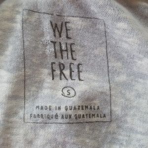 We The Free | Tops | We The Free White Shirt | Poshmark
